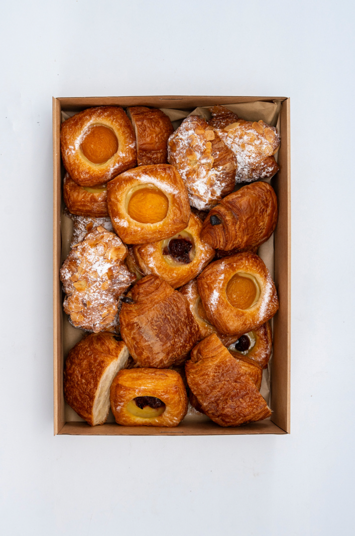 Fresh pastries box | Brisbane Breakfast Catering – Say Cheese Brisbane